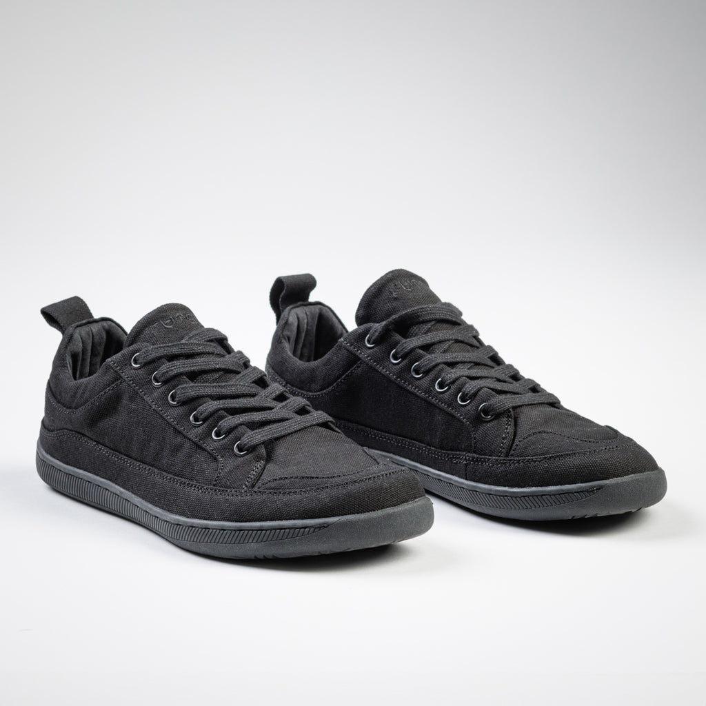 Elegant Rutsu Original Barefoot Sneakers | Low Black – Rutsu Barefoot